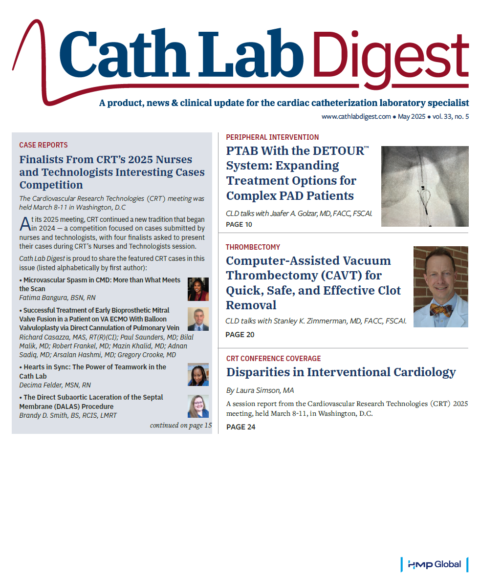 Volume 33 - Issue 5 - May 2025 | Cath Lab Digest